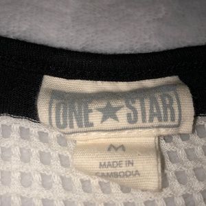 Converse | Tops | Converse Mesh Black And White Shirt | Poshmark